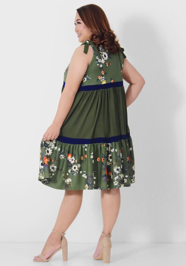 Shoulder Tie Strap Sundress | Syala Collections